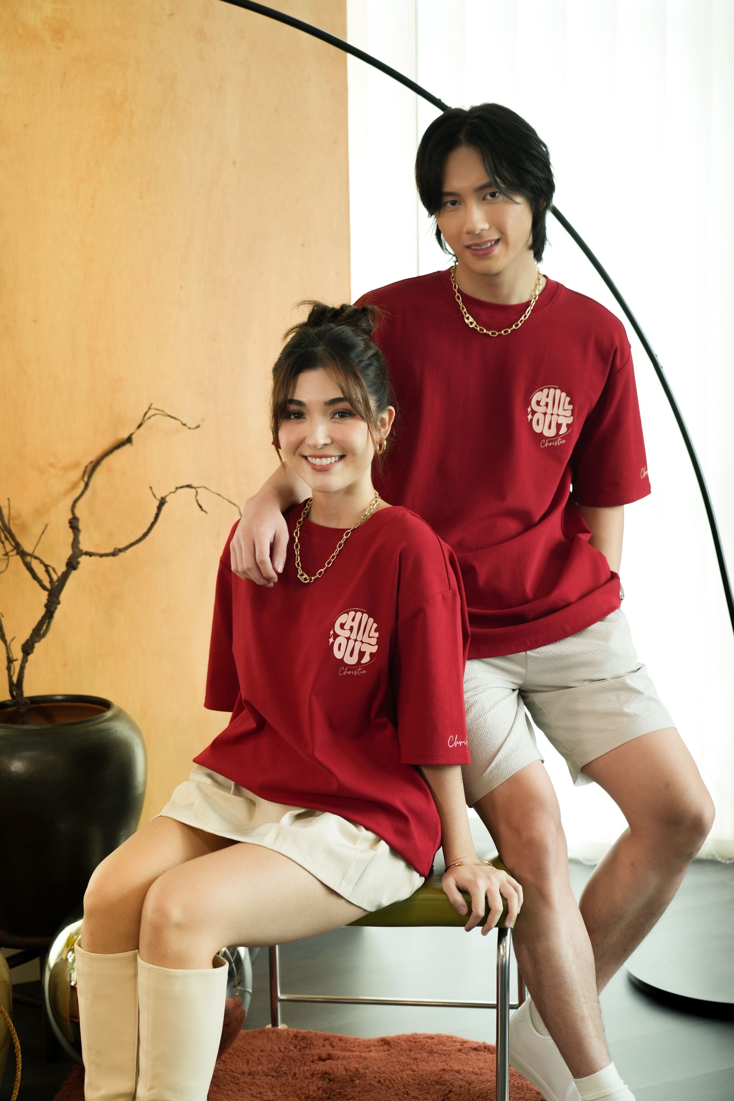 CNY Labubu Top (Adult / Red) – CHRISTIE LOO DESIGN SDN. BHD.